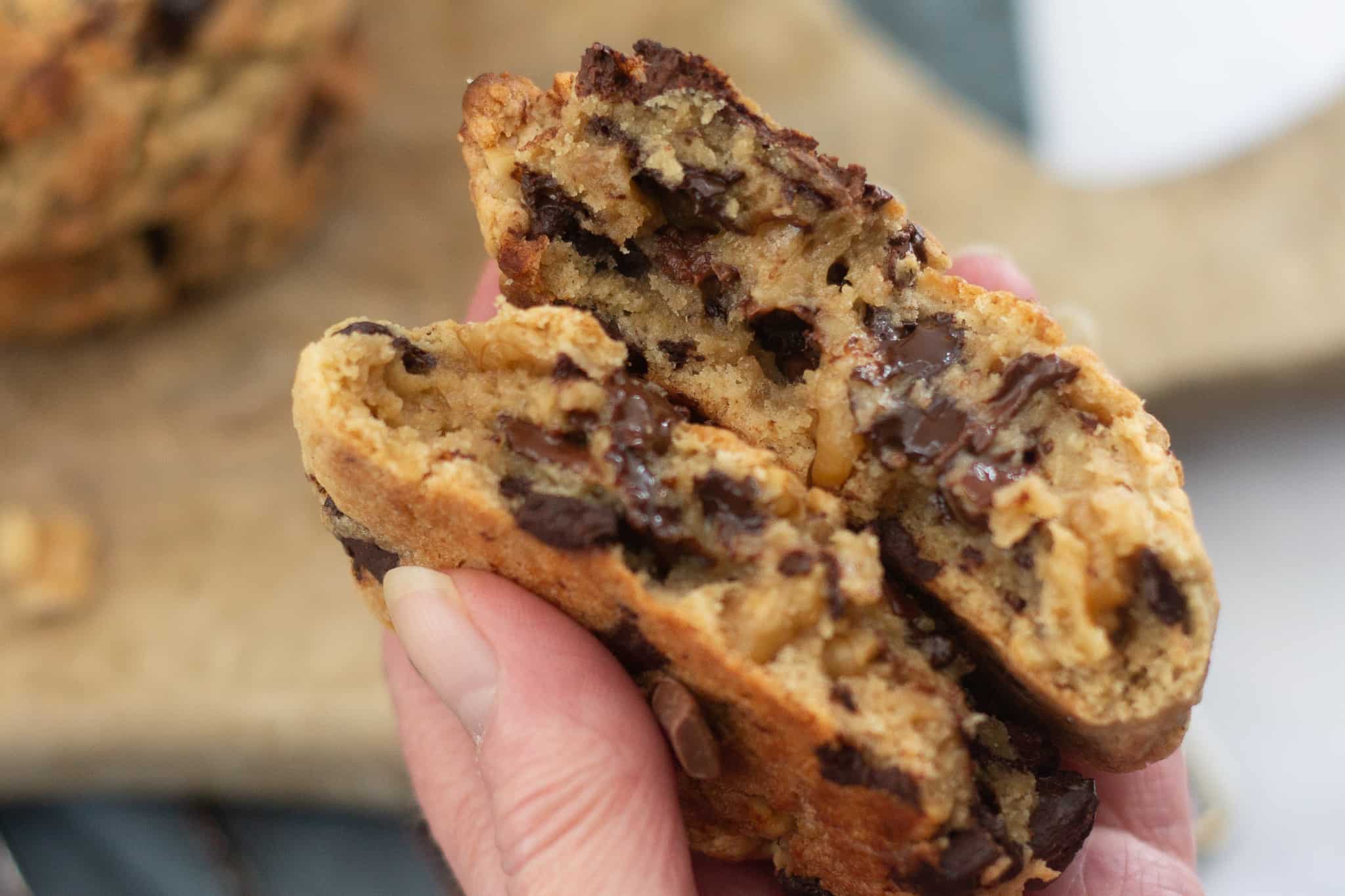 How to Make Easy Vegan Levain Cookies | Sweeter Than Oats