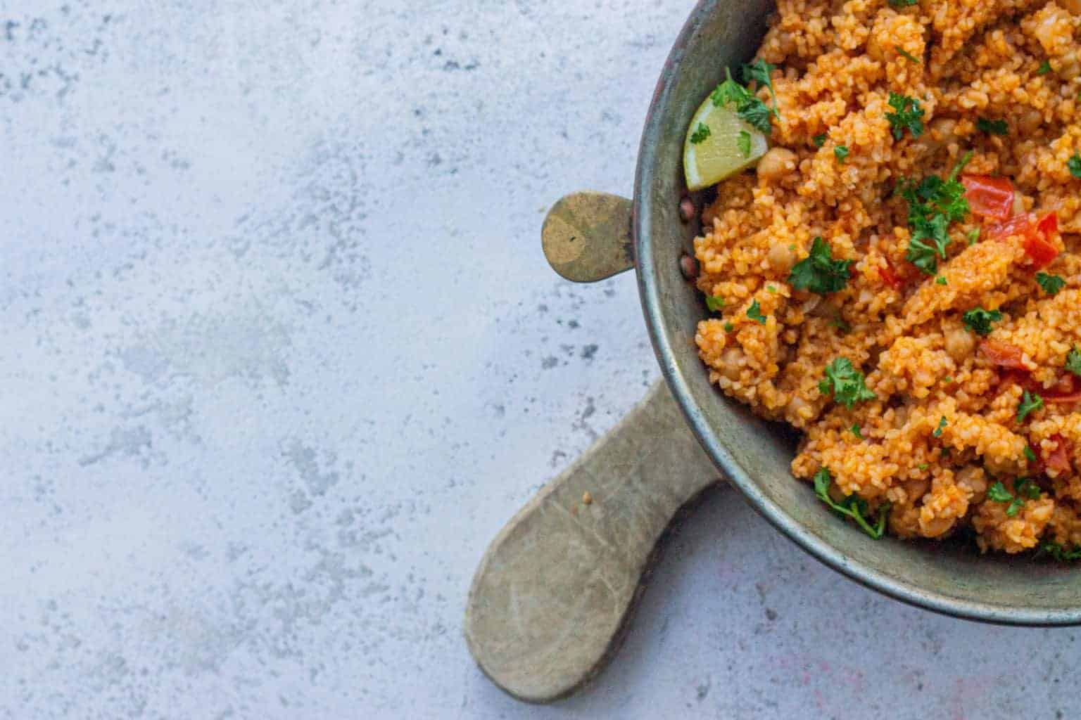 How to Make Vegan Bulgur Wheat Pilaf, easy recipe! | Sweeter Than Oats