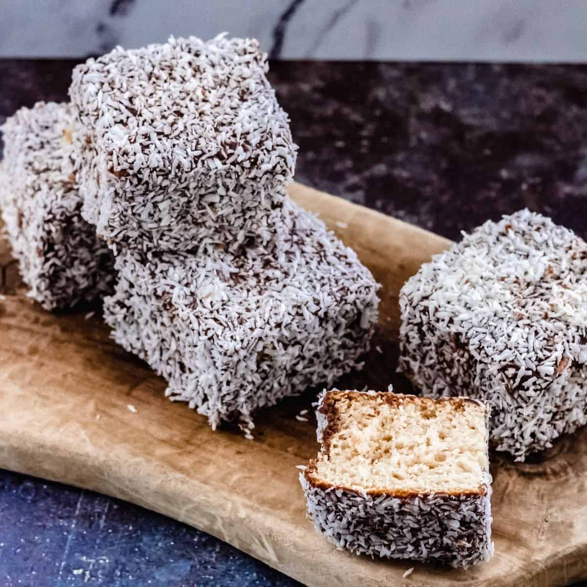 Simple and Delicious Vegan Lamington Recipe | Sweeter Than Oats