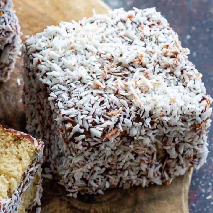 Simple and Delicious Vegan Lamington Recipe | Sweeter Than Oats