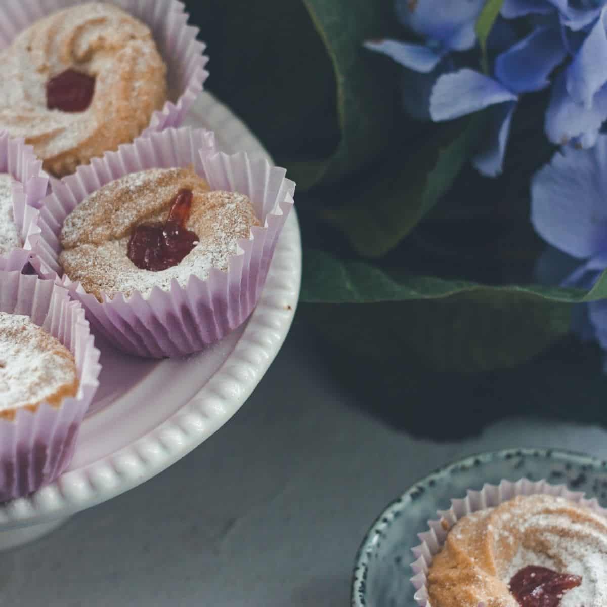 Easy Vegan Viennese Cakes - Better than Mr Kipling! | Sweeter Than Oats