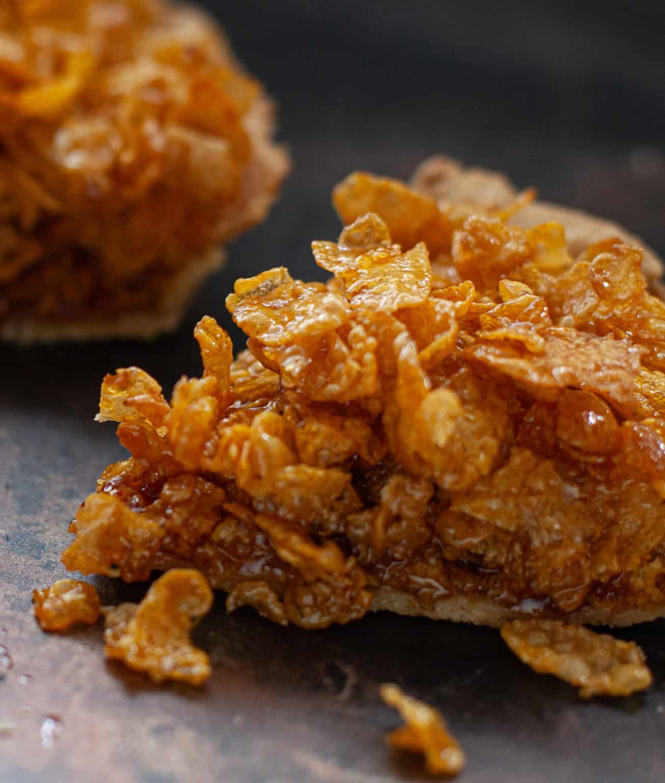 Easy and Delicious Vegan Cornflake Tart | Sweeter Than Oats