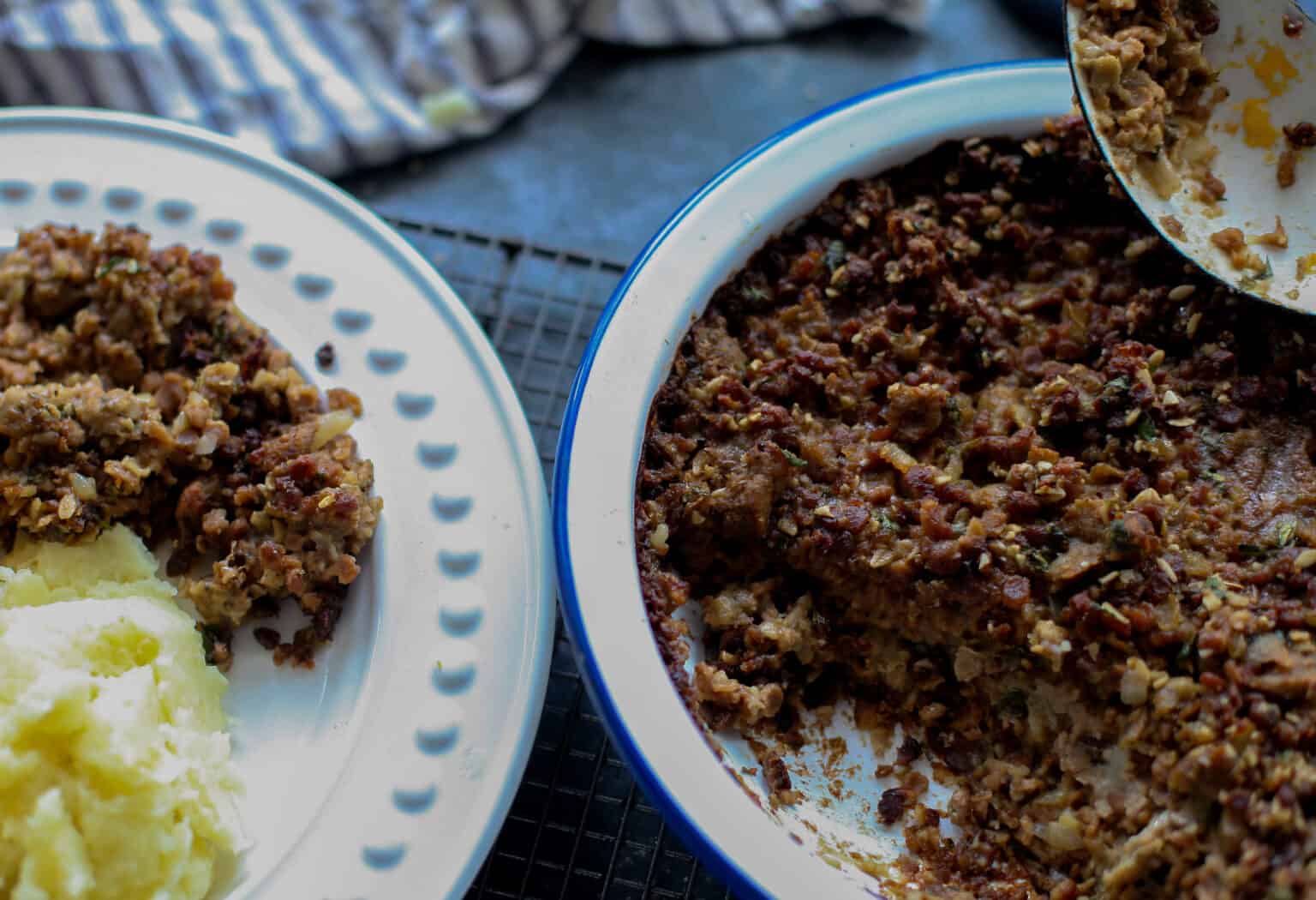 Easy Vegan Haggis Recipe | Sweeter Than Oats